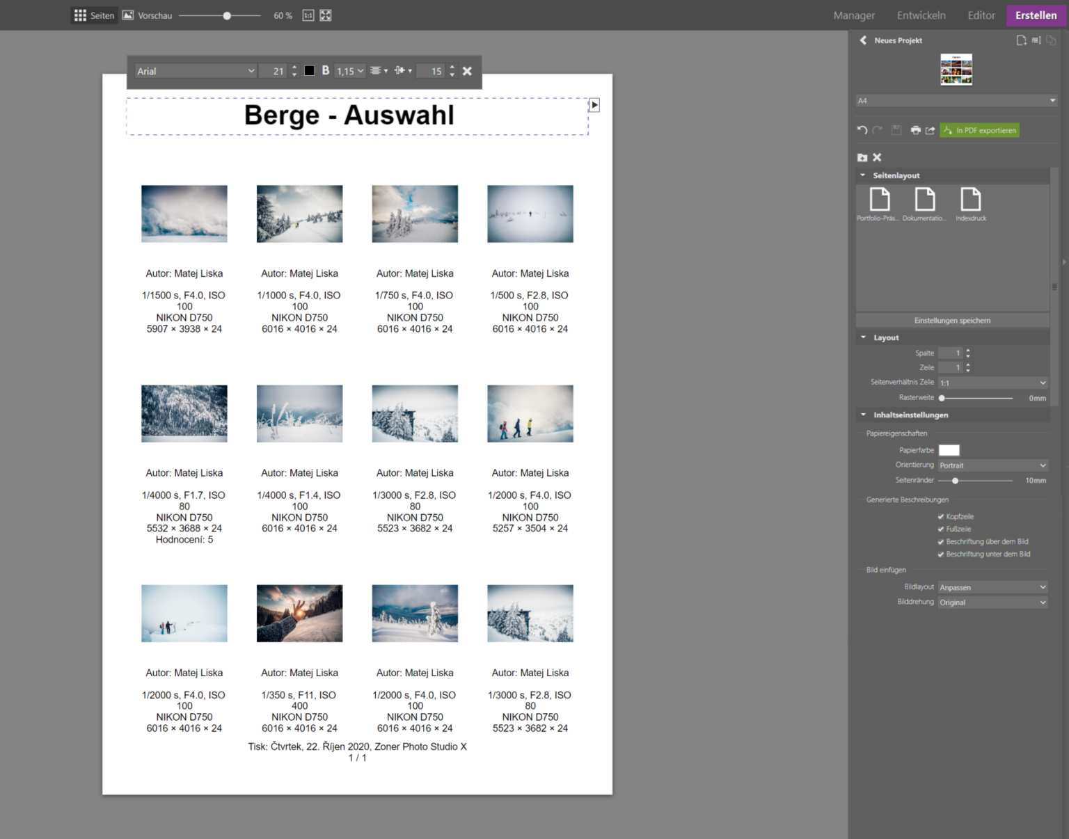 Mehrere Fotos auf 1 Seite drucken – erstellen Sie Ihre Fotocollage | Fotografieren lernen von ...