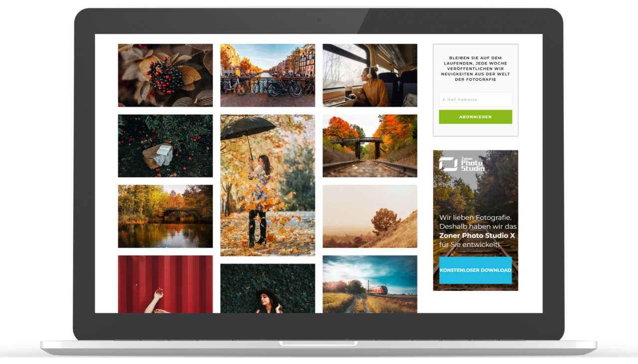 Galerie im Web: probieren Sie Zonerama | Fotografieren lernen von Zoner Studio